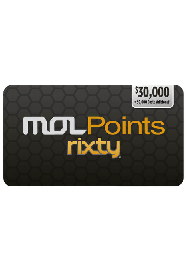 Tarjeta Rixty 30.000 + costo adicional - Dprimero