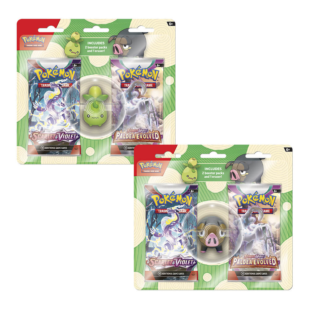 Cartas Pokémon TCG Back2School Eraser Blis ENGLISH - Dprimero